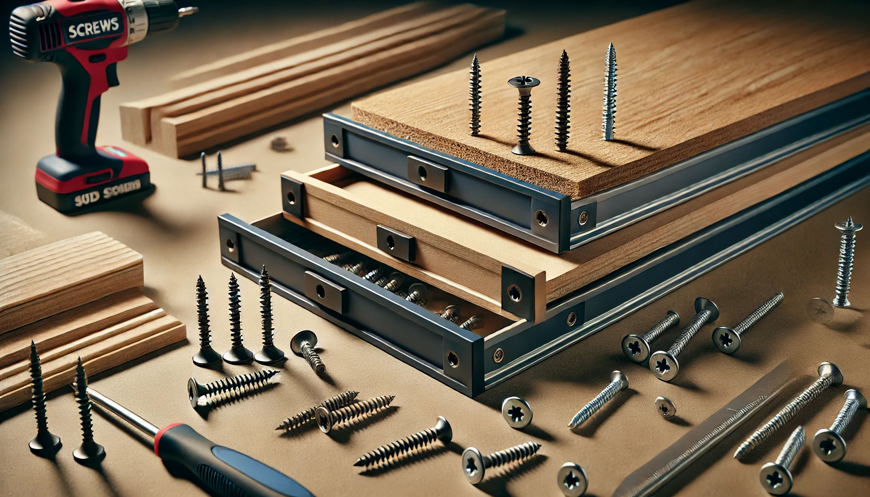 Qual a diferença entre parafusos autoatarraxantes, soberbos e chipboard ...