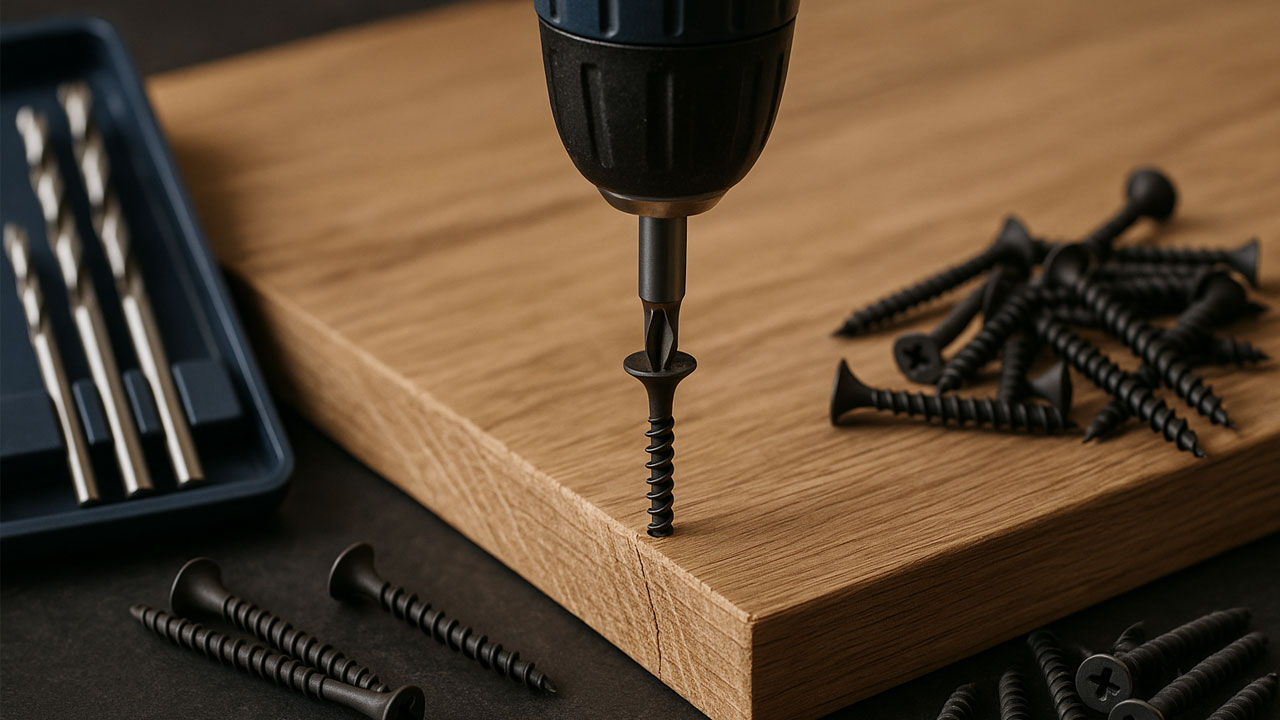 Como parafusar madeira sem rachar: técnicas simples para um acabamento ...