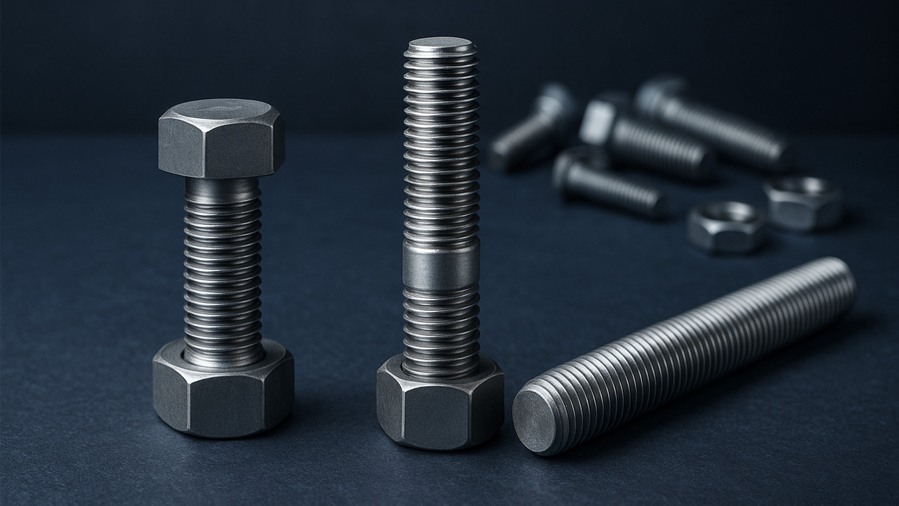 Parafuso, prisioneiro e barra roscada: diferenças, usos e aplicações ...